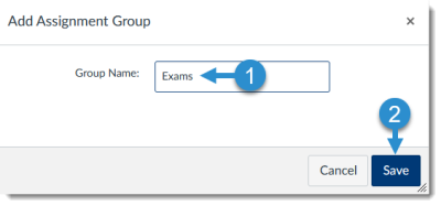 Quick Tip: Organizing Gradebook Categories via Assignment Groups | Regional Campuses